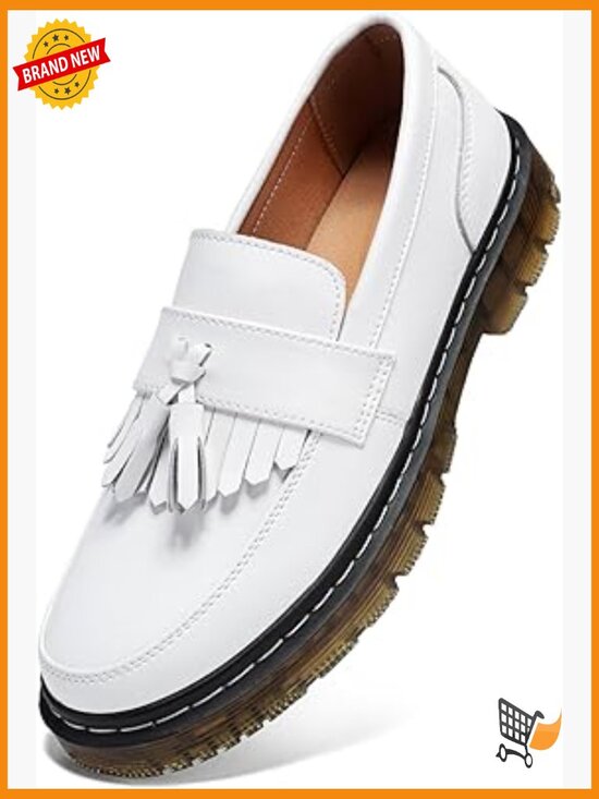 Shoes | Classic Penny Loafer Platform Chunky Heel Comfortable Business ...